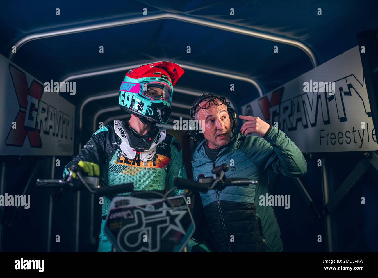 Dany Torres participating in a Freestyle event in Spain Stock Photo - Alamy