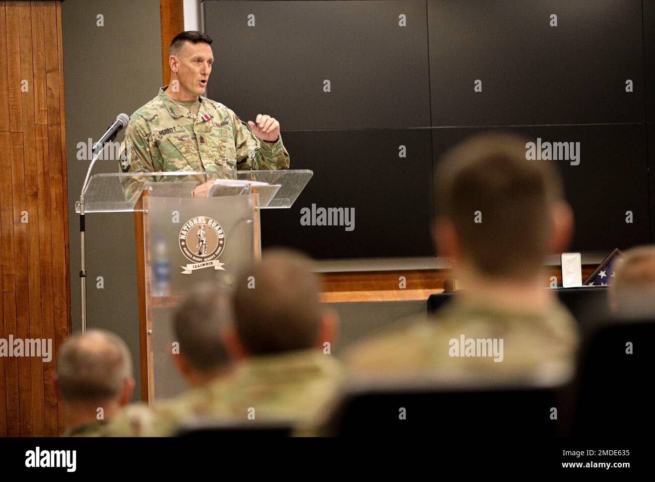 Sgt. Maj. David Merritt, the Operations and Planning Sergeant Major for ...