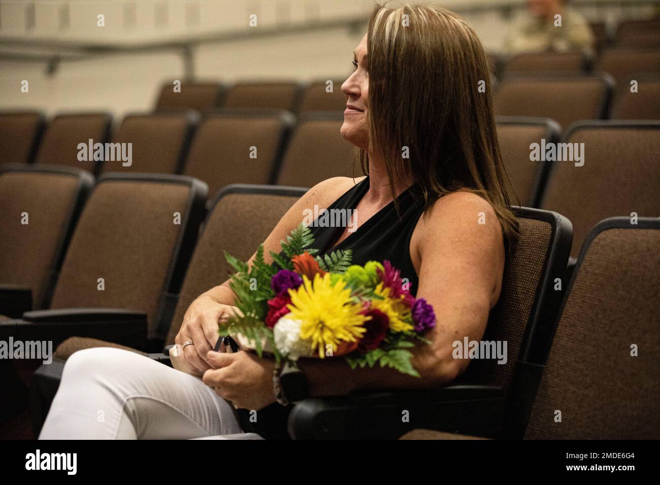 Wendy Merritt, wife of Sgt. Maj. David Merritt, the Operations and ...