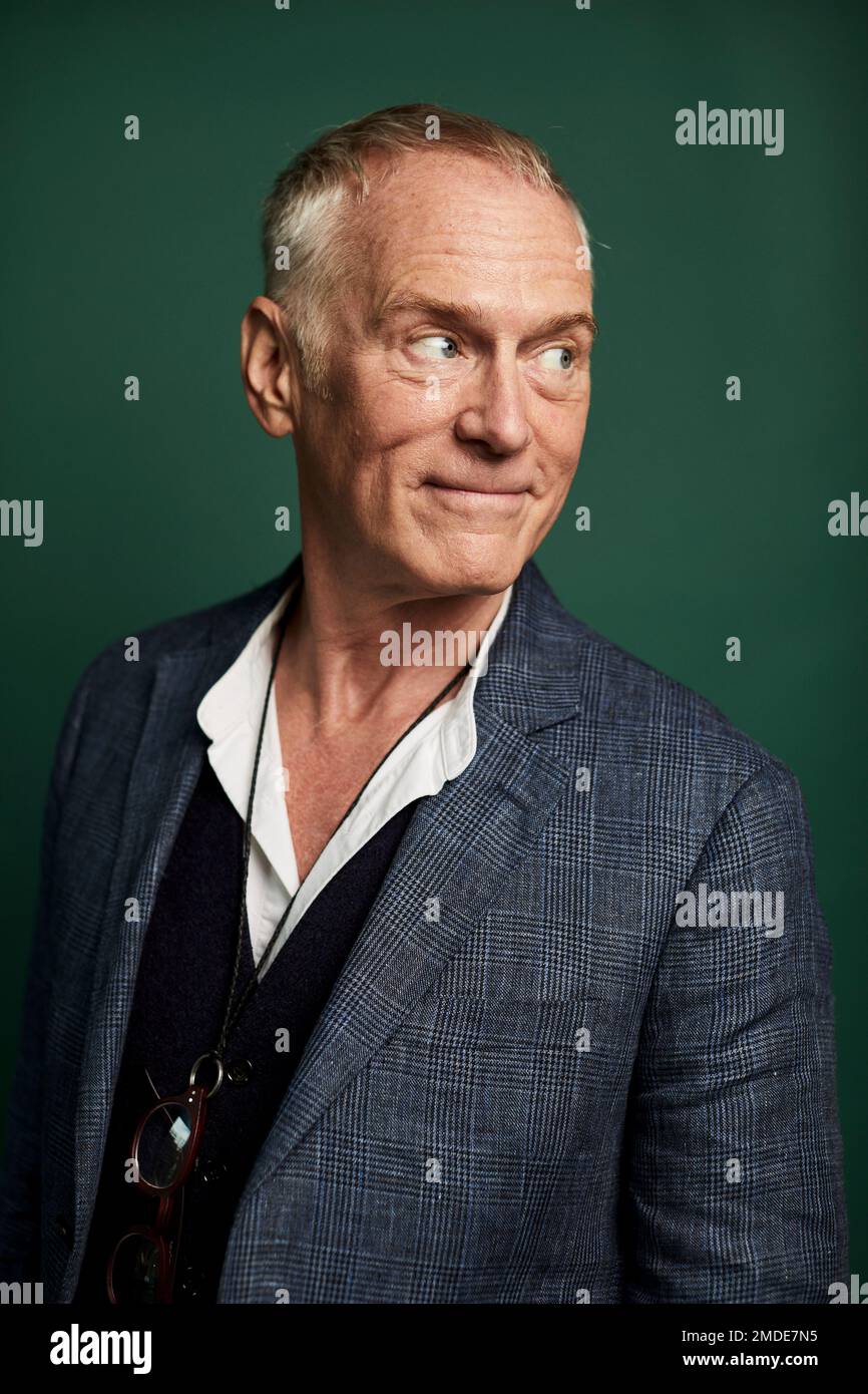 Director Alan Taylor poses for a portrait in New York on Sept. 23, 2021 ...