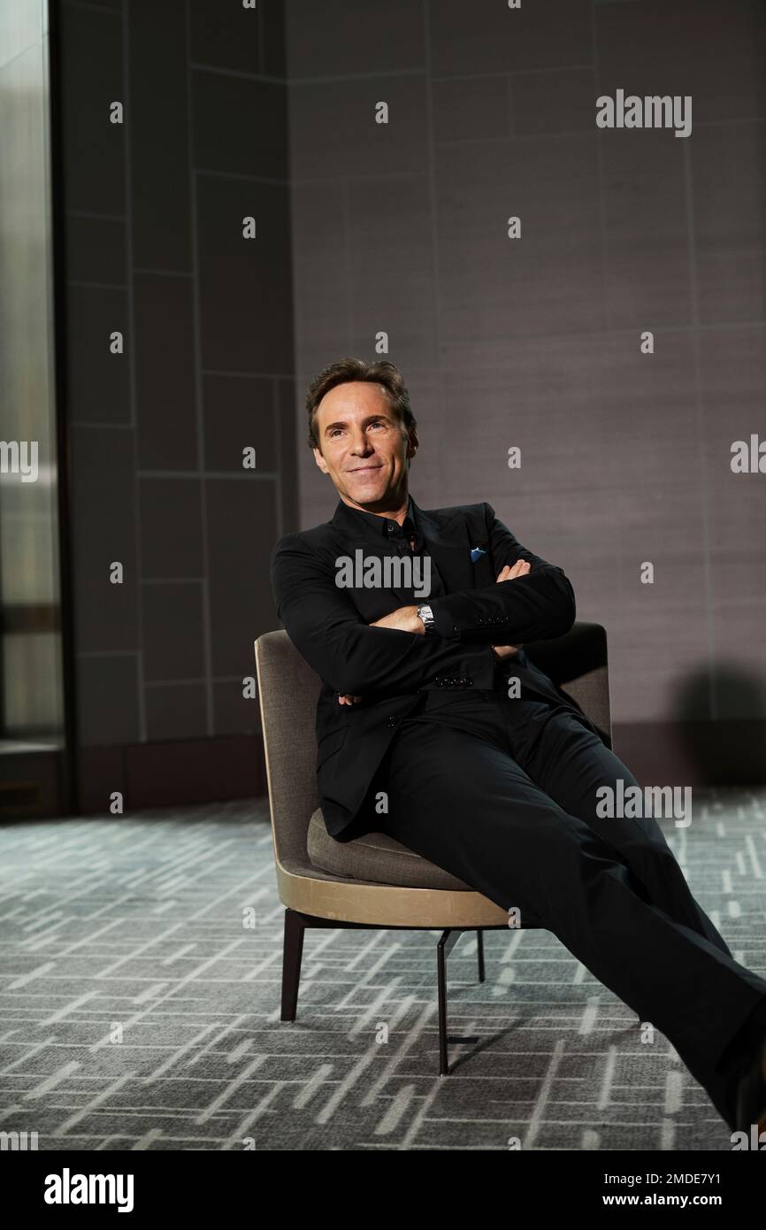 Alessandro Nivola poses for a portrait in New York on Sept. 23, 2021 to ...