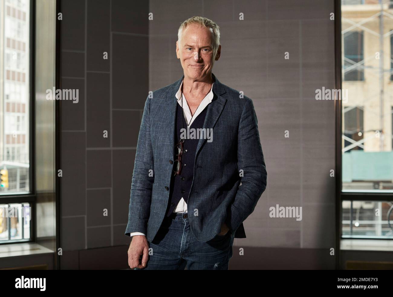 Director Alan Taylor poses for a portrait in New York on Sept. 23, 2021 ...