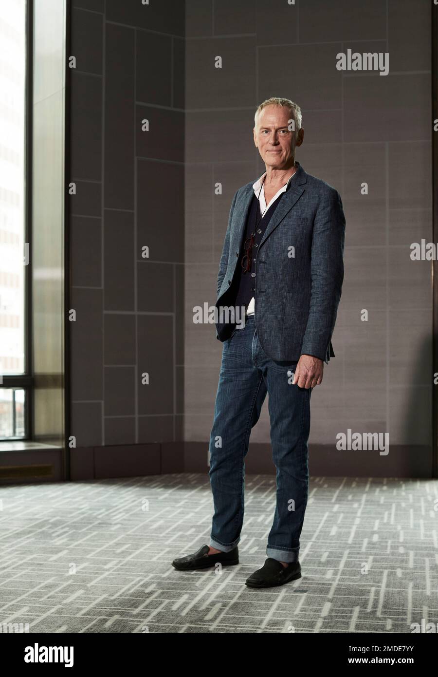 Director Alan Taylor poses for a portrait in New York on Sept. 23, 2021 ...