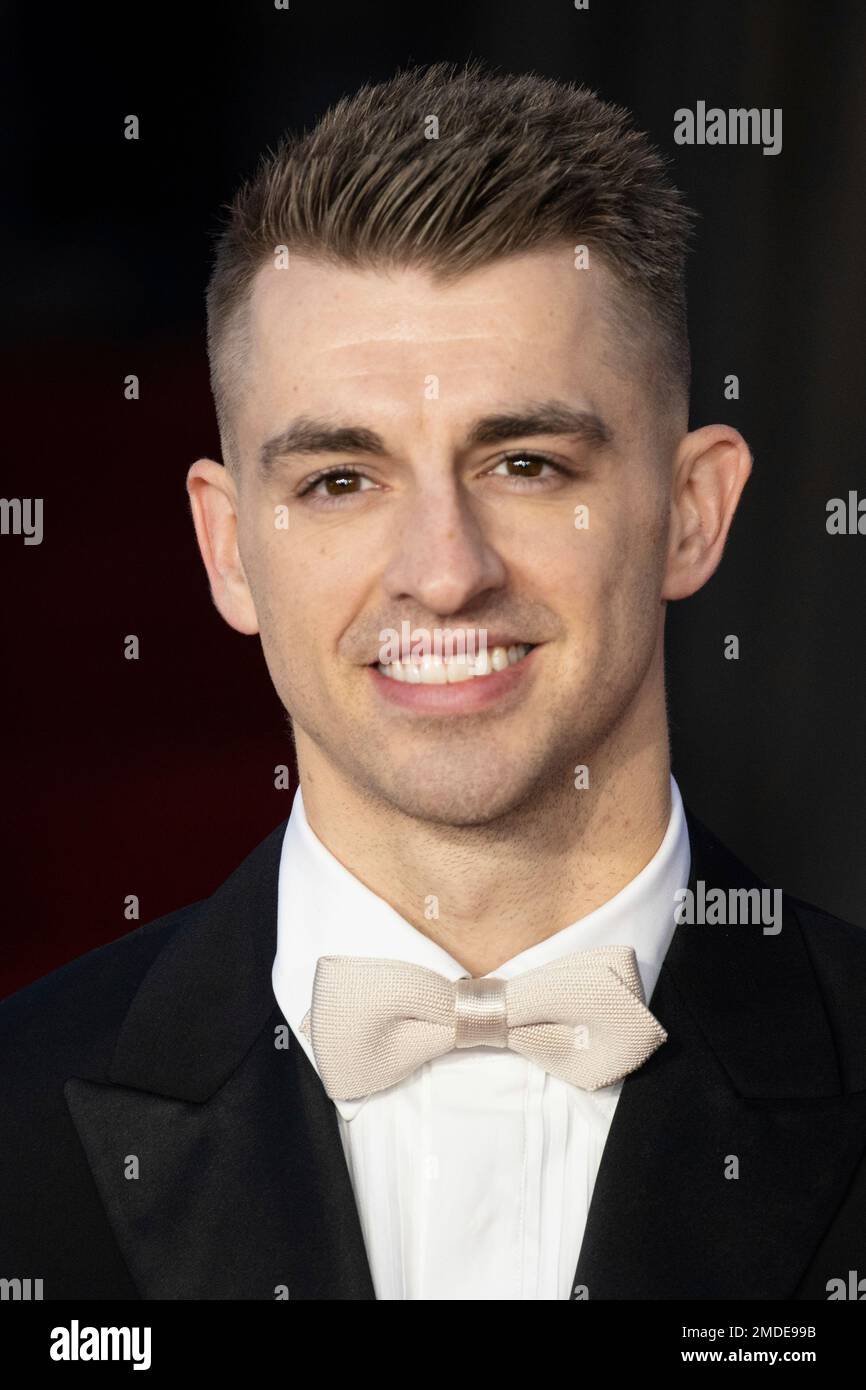 Max Whitlock poses for photographers uon arrival for the World premiere ...