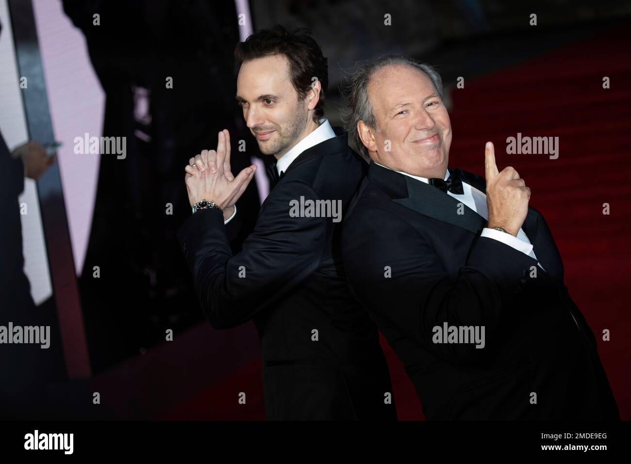 Hans Zimmer poses for photographers upon arrival for the World premiere ...