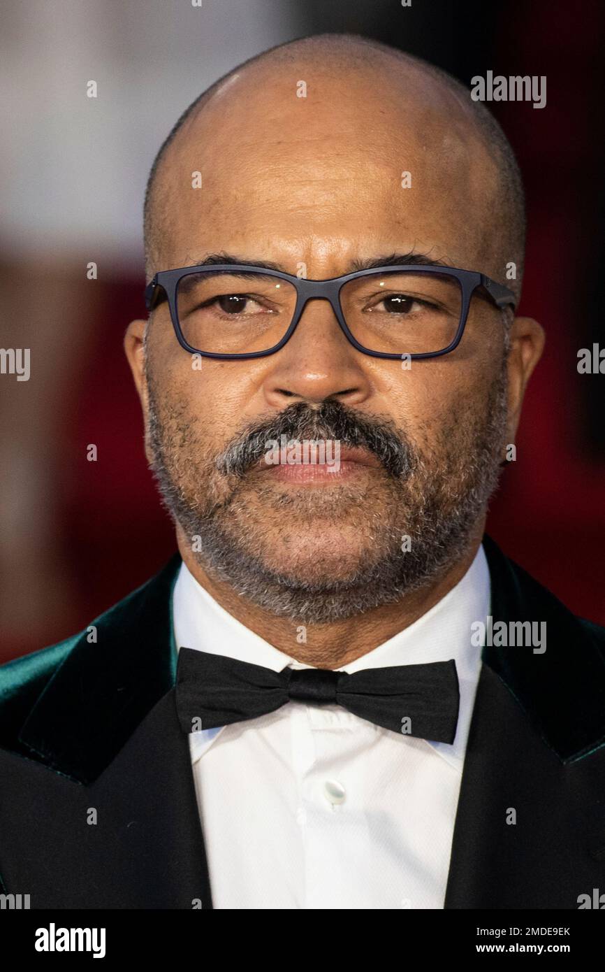 Jeffrey Wright poses for photographers upon arrival for the World ...