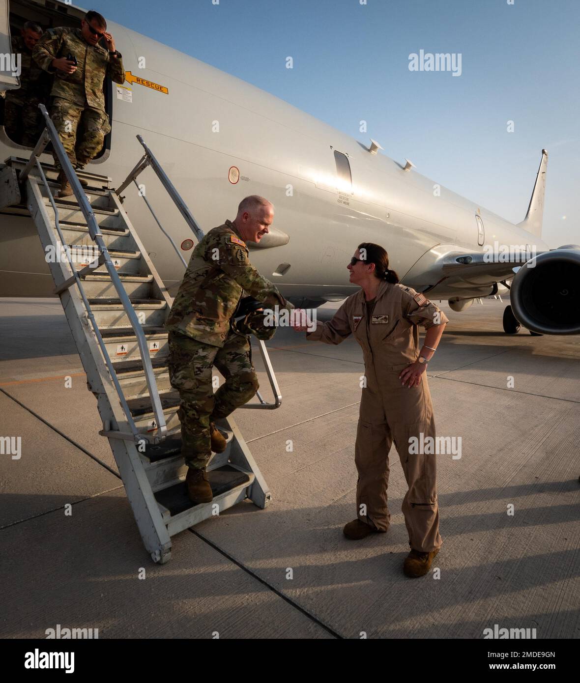 220722-N-VH871-1097 AL UDEID AIR BASE, Qatar (July 22nd, 2022) Capt ...