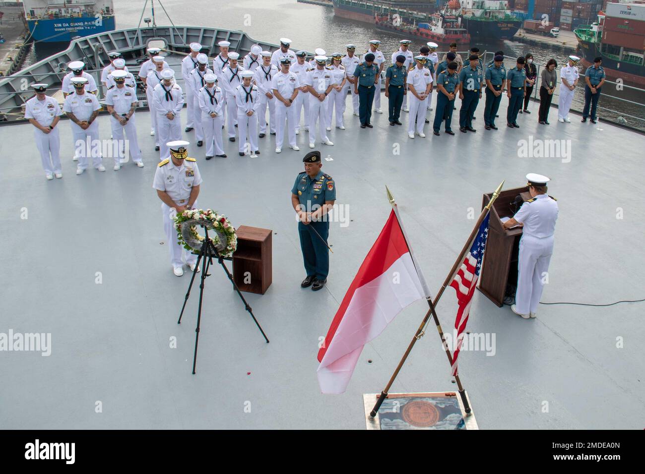 JAKARTA, Indonesia (July 22, 2022) – U.S. Navy Rear Adm. Rick Seif ...
