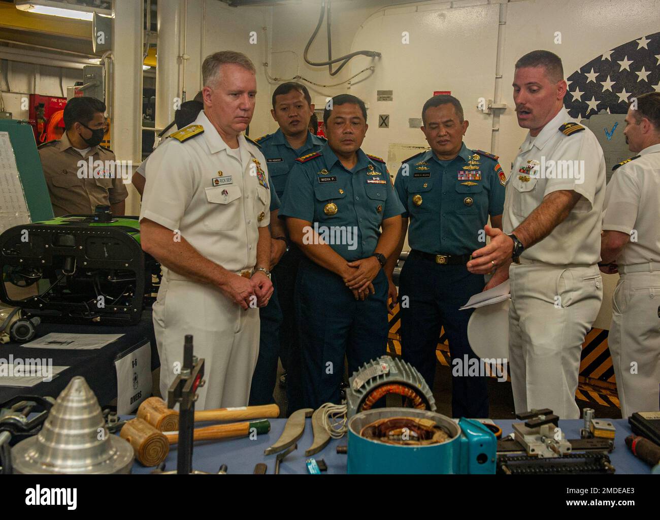 JAKARTA, Indonesia (July 22, 2022) U.S. Navy Cmdr. Brian Banazwski ...