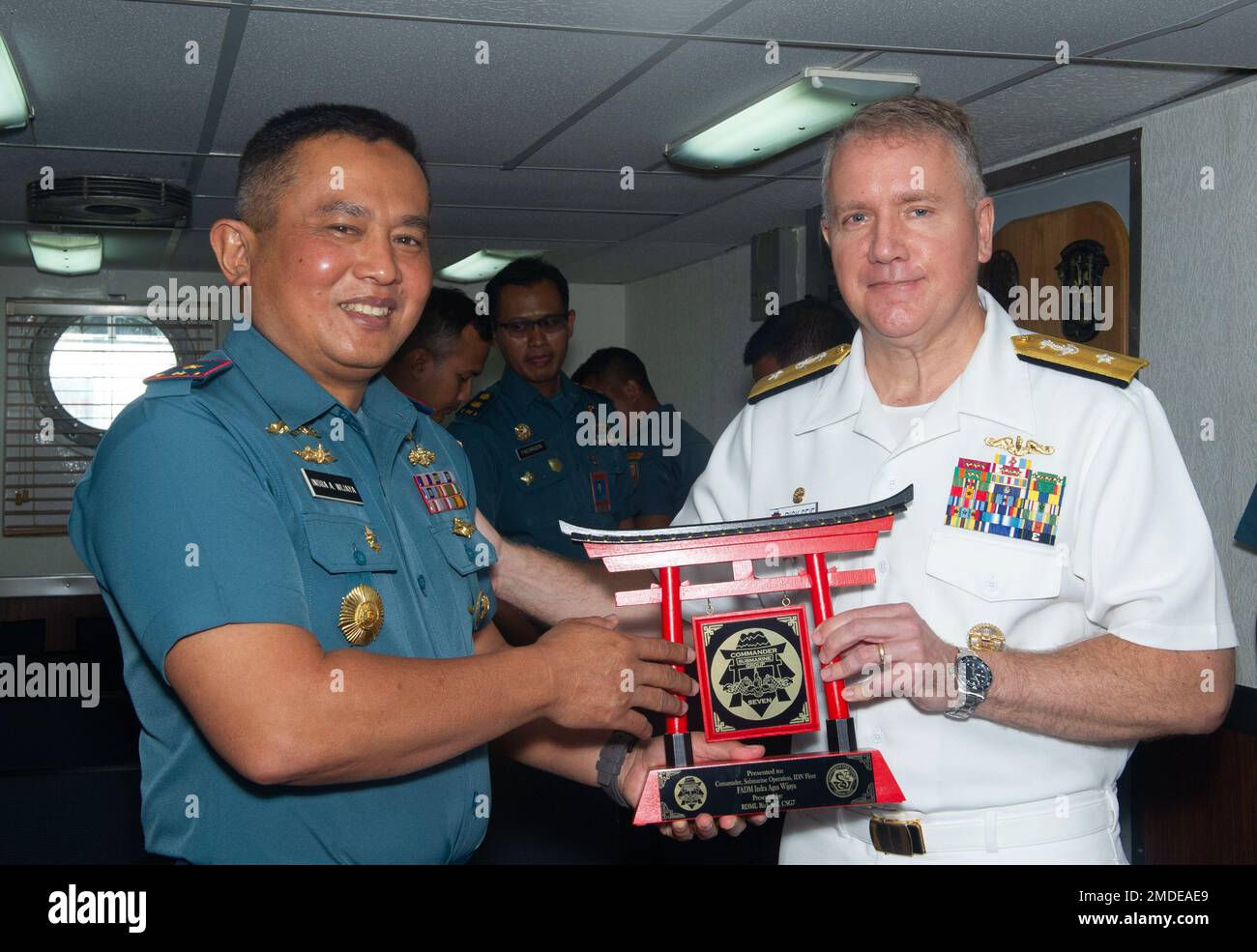 JAKARTA, Indonesia (July 22, 2022) - U.S. Navy Rear Adm. Rick Seif ...