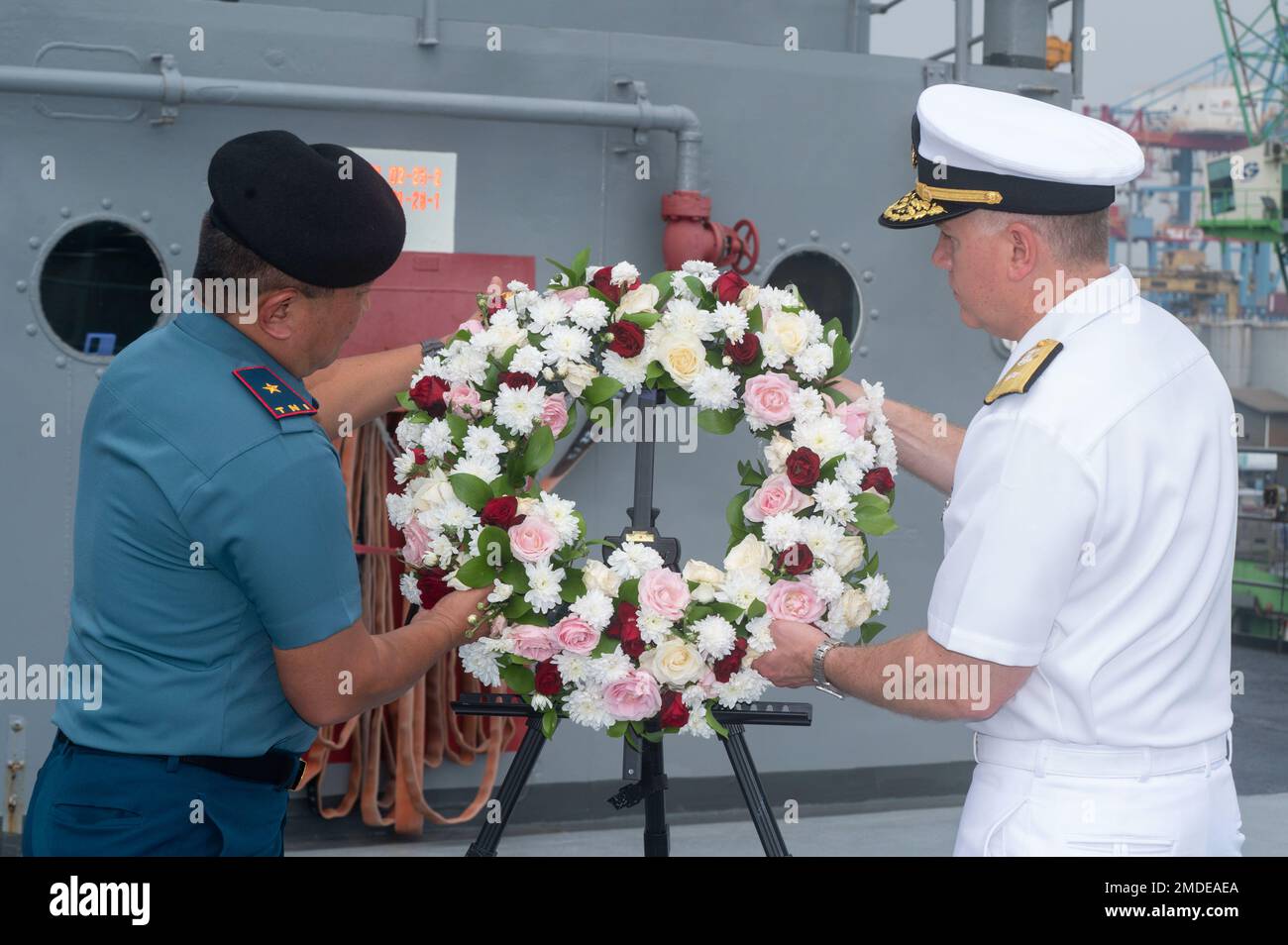 JAKARTA, Indonesia (July 22, 2022) – U.S. Navy Rear Adm. Rick Seif ...