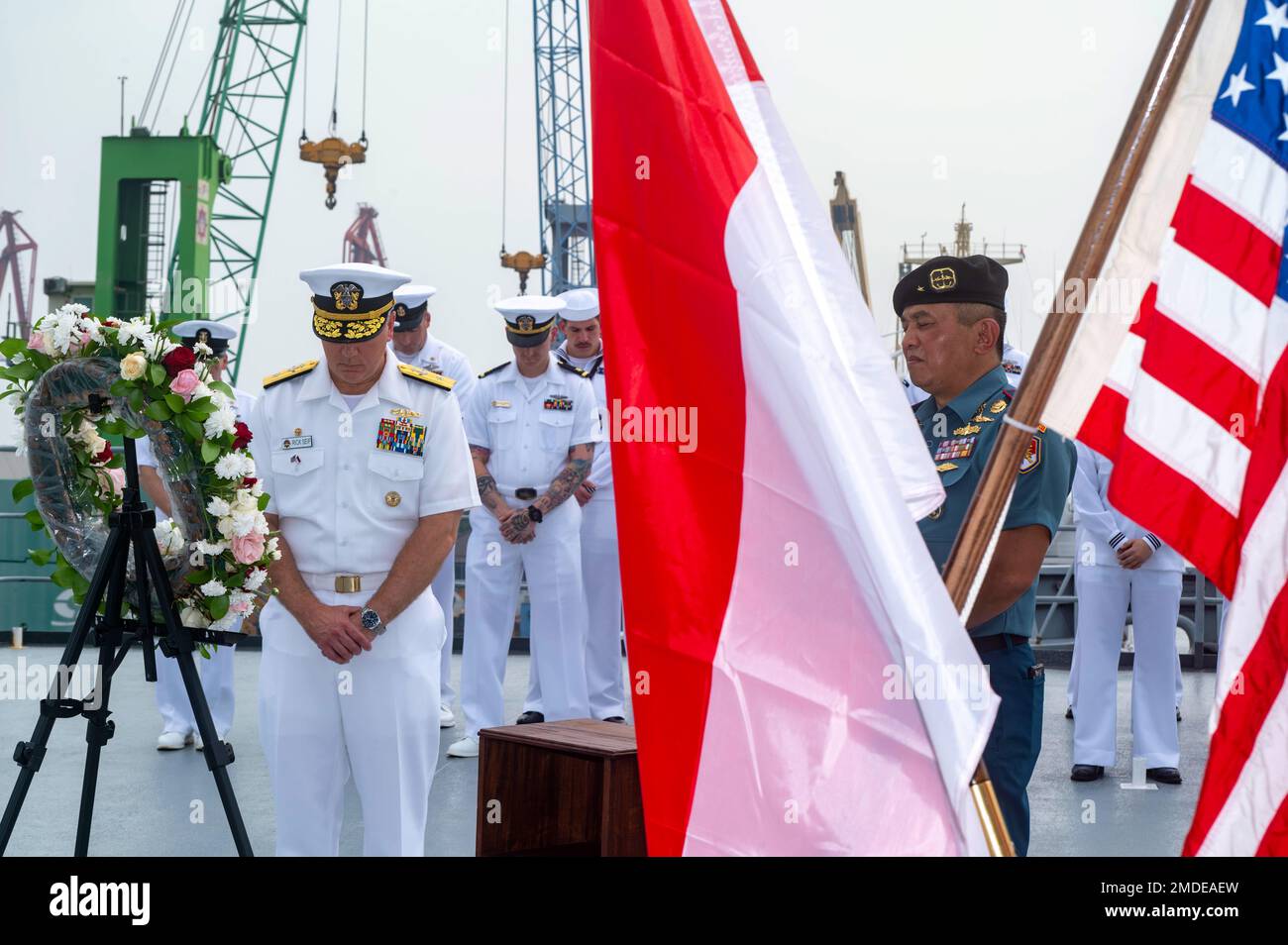 JAKARTA, Indonesia (July 22, 2022) – U.S. Navy Rear Adm. Rick Seif ...
