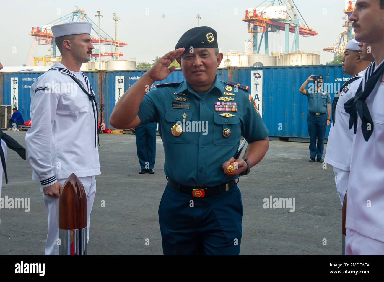 JAKARTA, Indonesia (July 22, 2022) – Indonesian National Military Naval ...