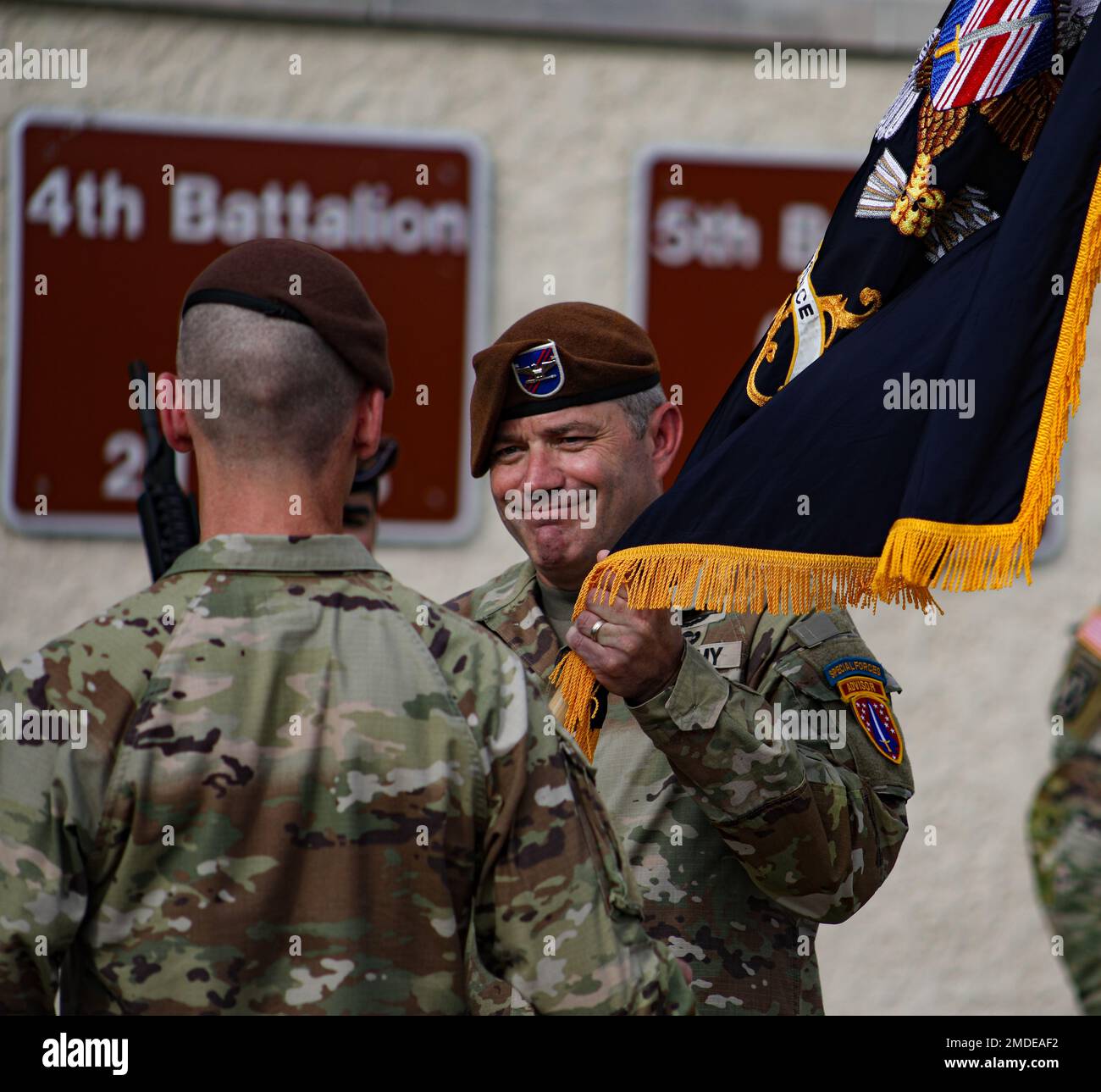 U.S. Army Col. Michael Sullivan, 2nd Security Force Assistance Brigade ...