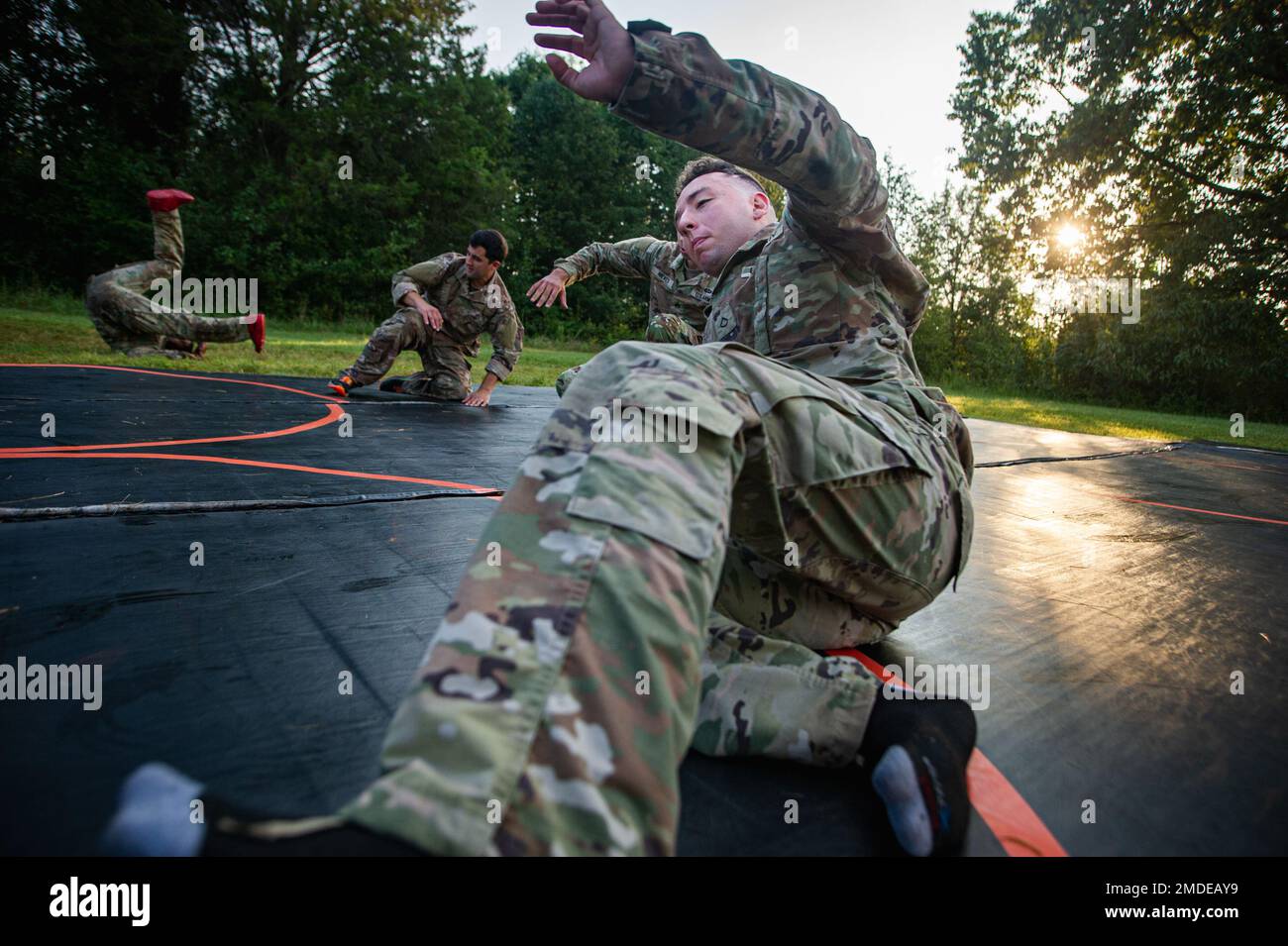 U.S. Soldiers assigned to 55th Signal Company (Combat Camera), 21st ...