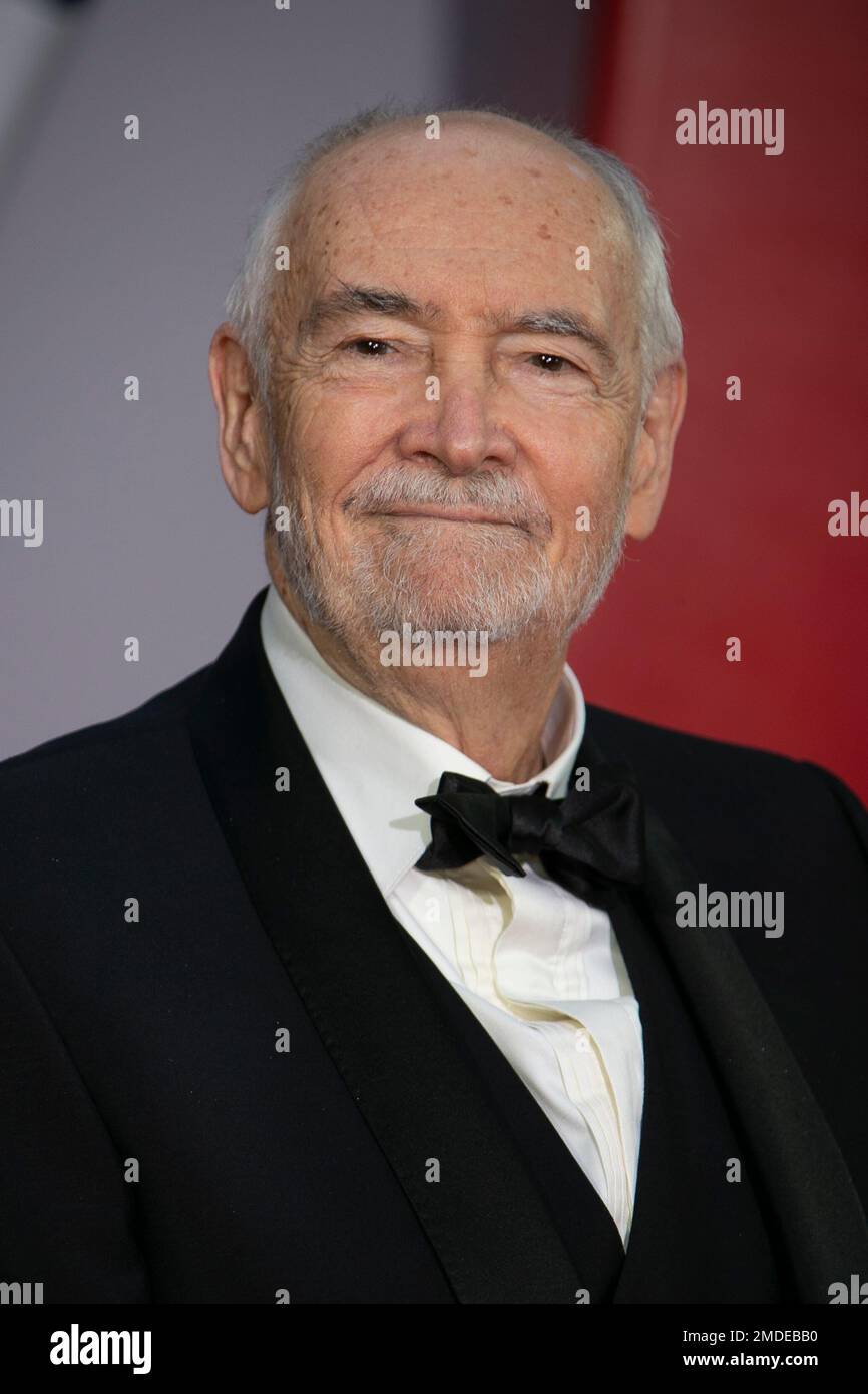 Michael G. Wilson poses for photographers upon arrival for the World ...