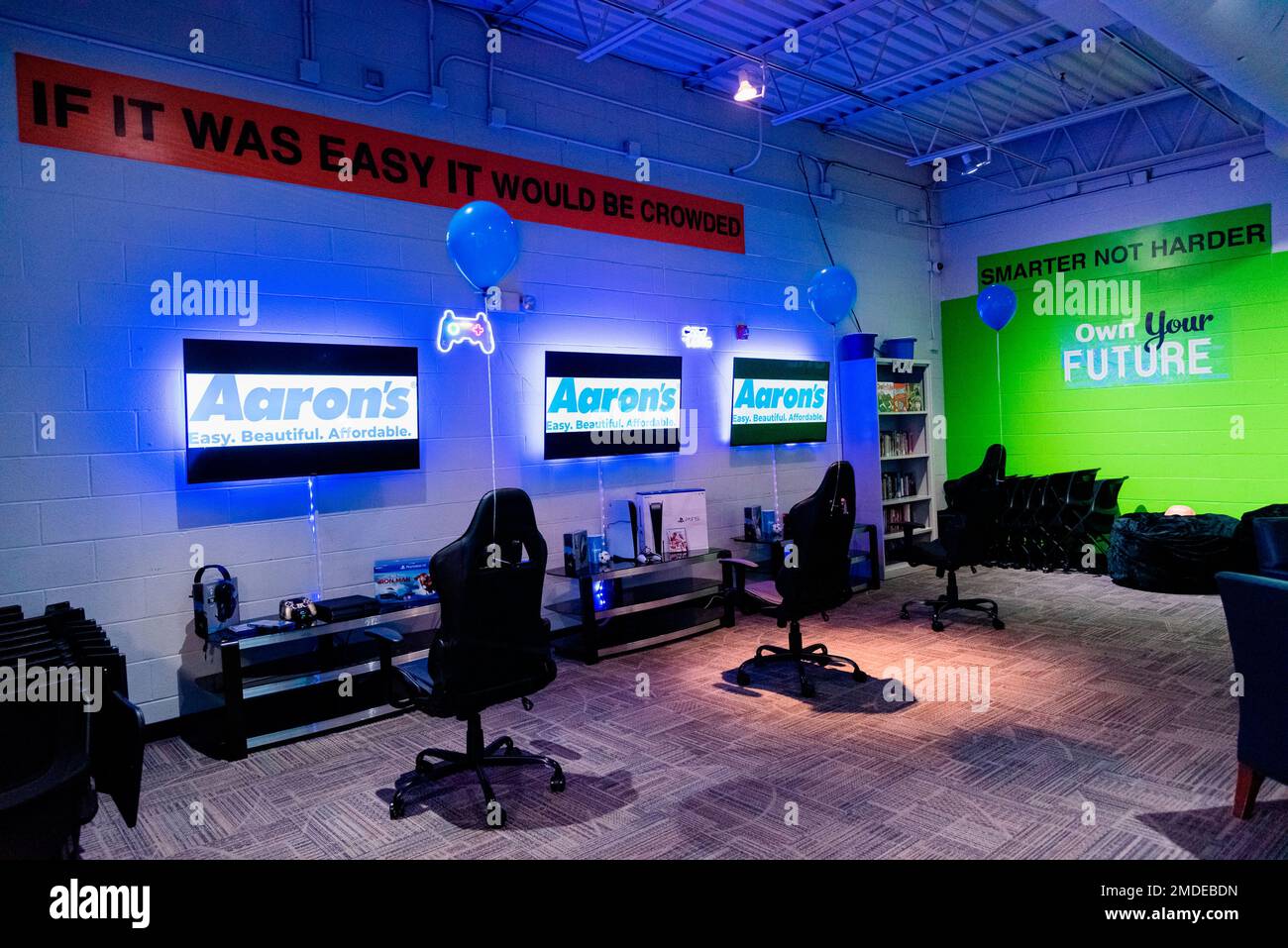 IMAGE DISTRIBUTED FOR AARON'S INC - The teen center at the Boys & Girls Clubs of NE Ohio ...