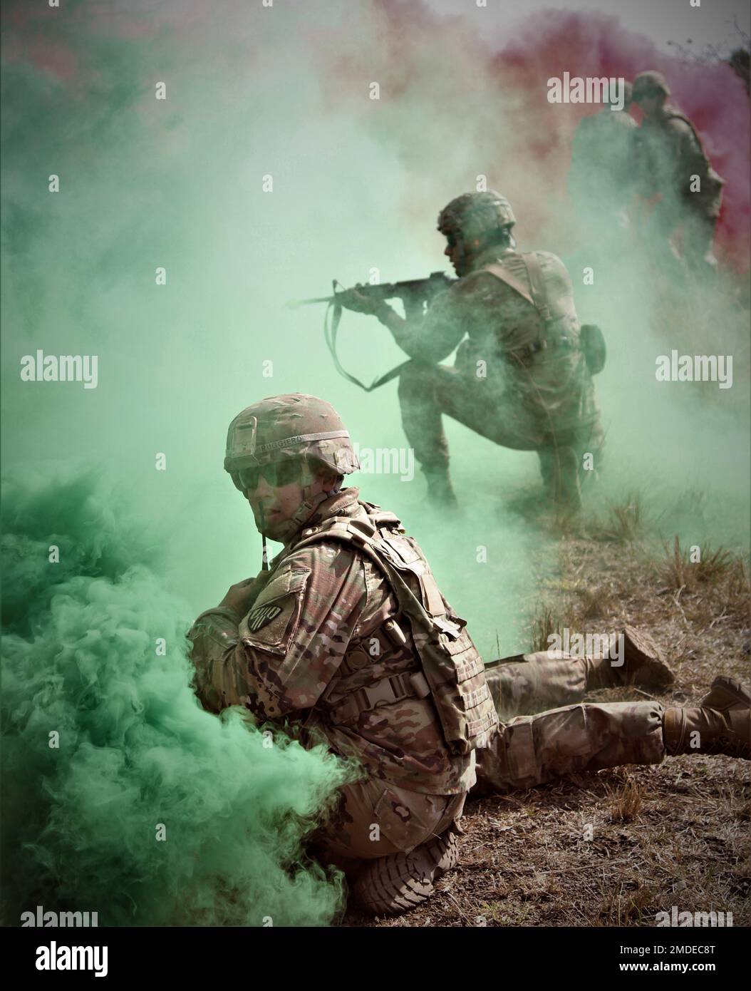 New York Army National Guard 1st Lt. Anthony Ruggerio from the 107th ...