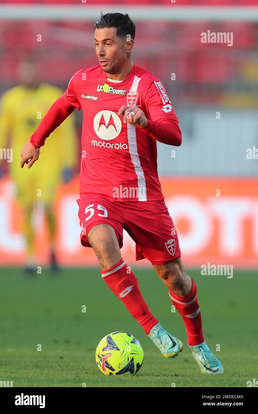 Armando Izzo of AC Monza in action during the Serie A match between AC ...