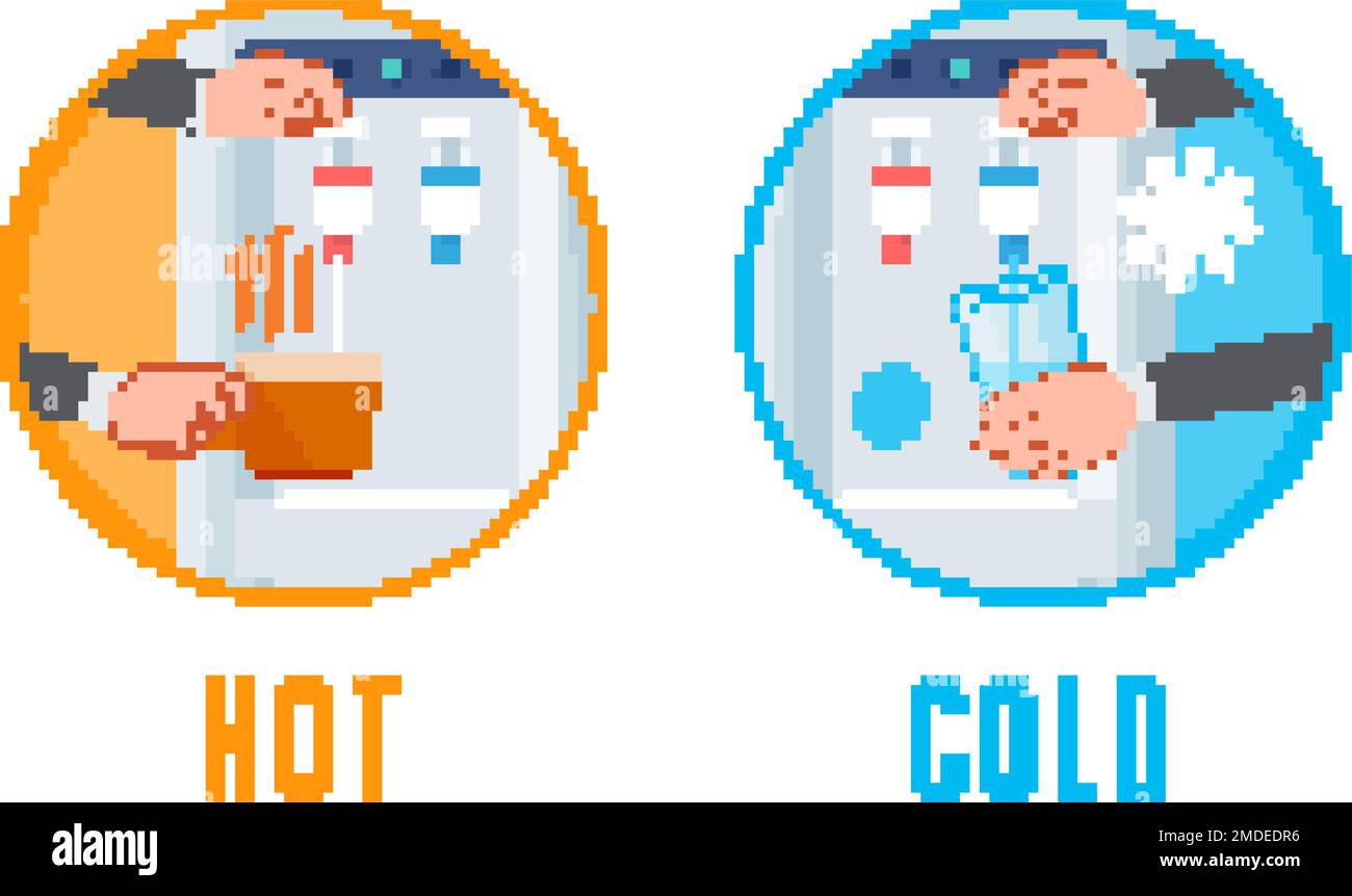 water dispenser.Vector illustration that is easy to edit Stock Vector ...