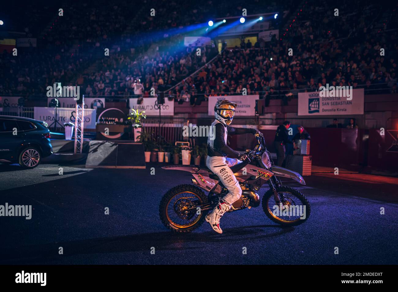 David Rinaldo participating in a Freestyle event in Spain Stock Photo ...