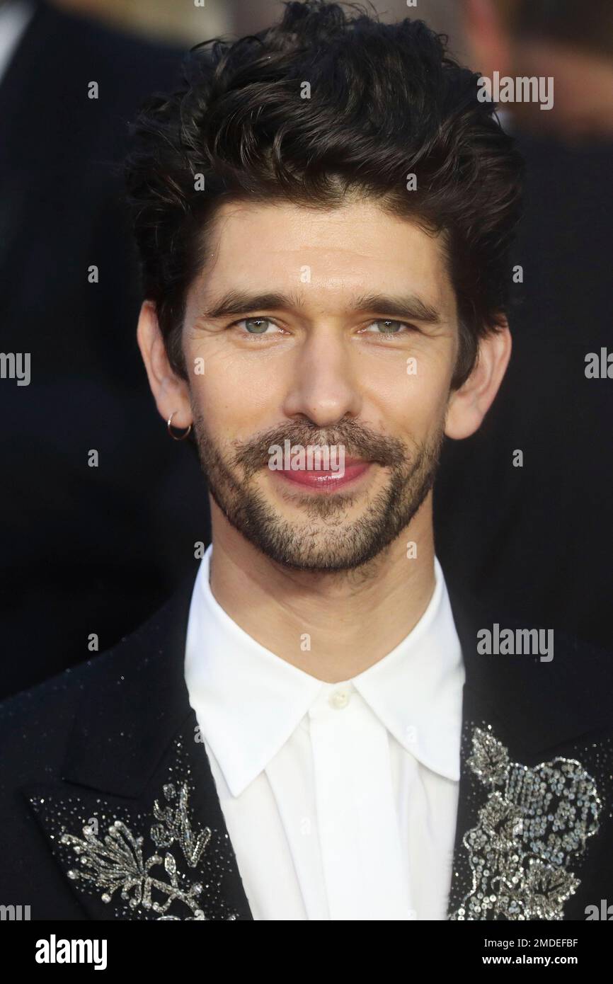 Ben Whishaw poses for photographers upon arrival for the World premiere ...