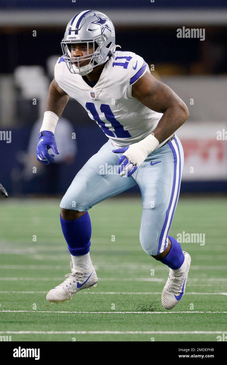 Dallas Cowboys linebacker Micah Parsons (11) plays against the ...