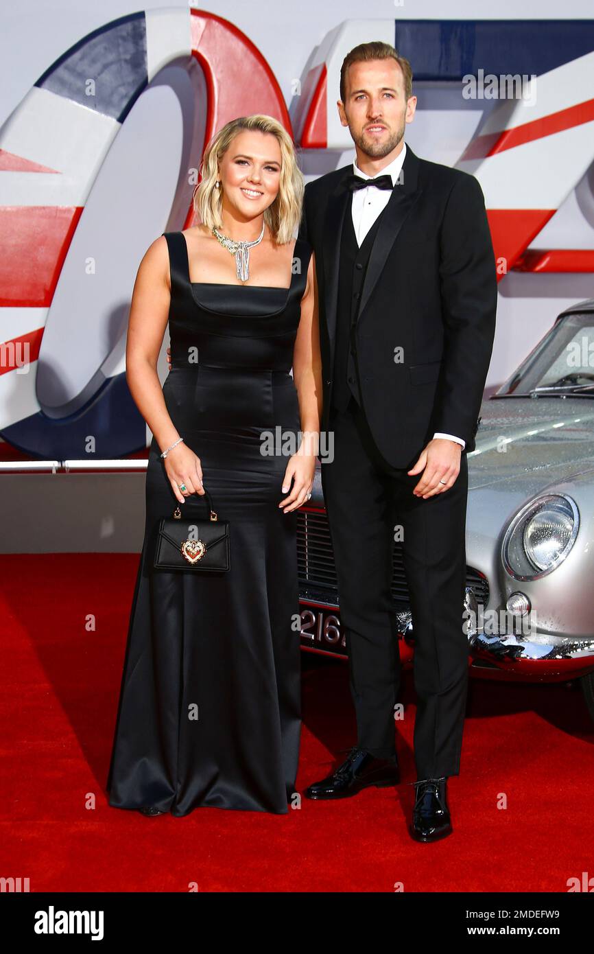 Kate Kane and Harry Kane pose for photographers upon arrival for the ...