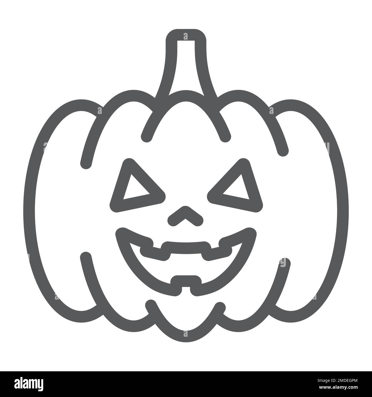 Jack O Lantern Outline Clip Art