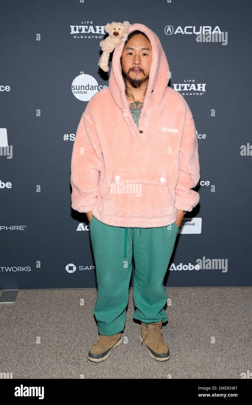 Justin Chon attends the premiere of "Jamojaya" at the Eccles Theatre ...