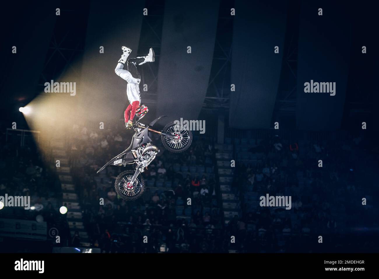 Edgar Torronteras participating in a Freestyle event in Spain Stock ...