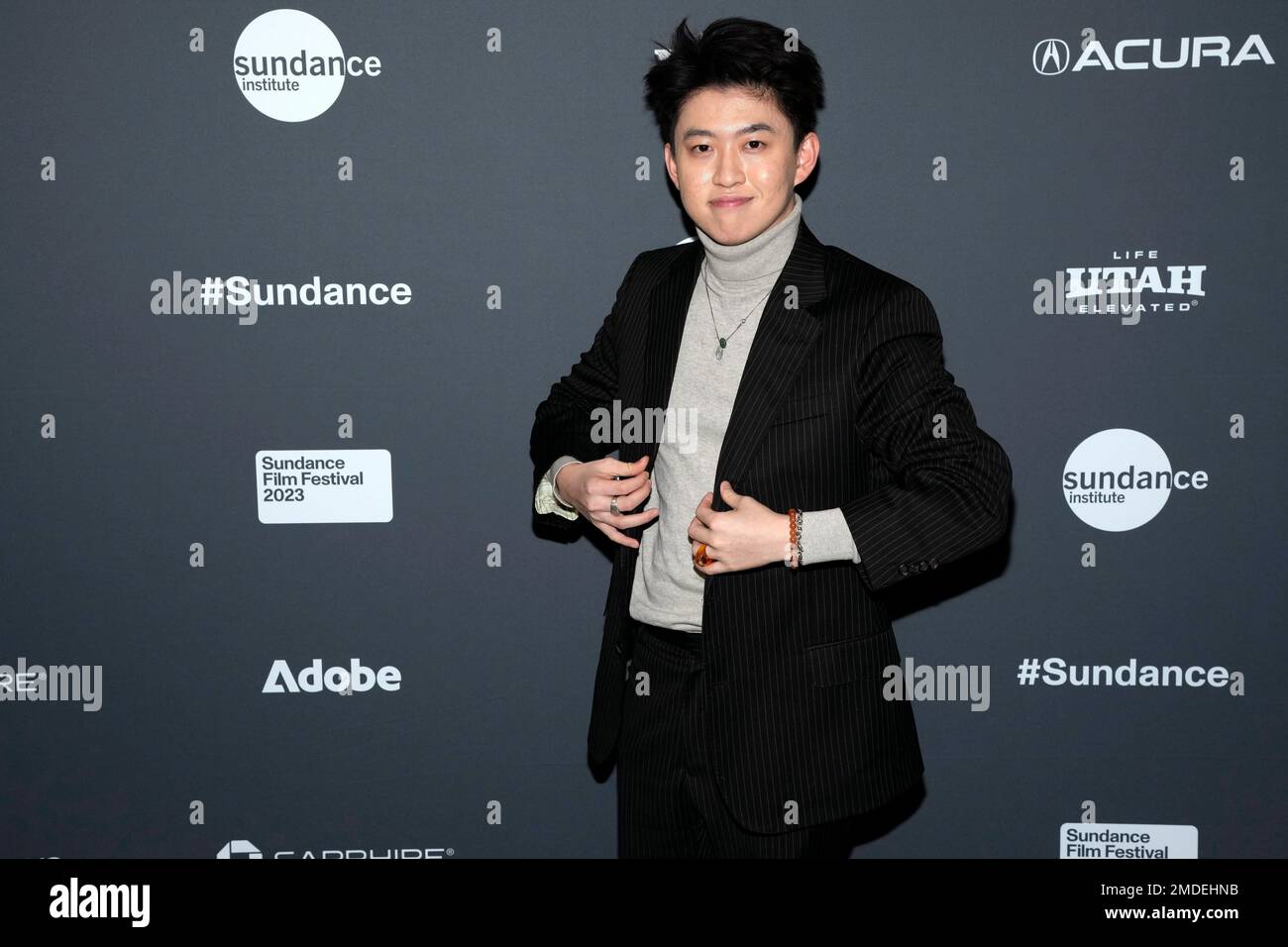 Rich Brian attends the premiere of "Jamojaya" at the Eccles Theatre ...
