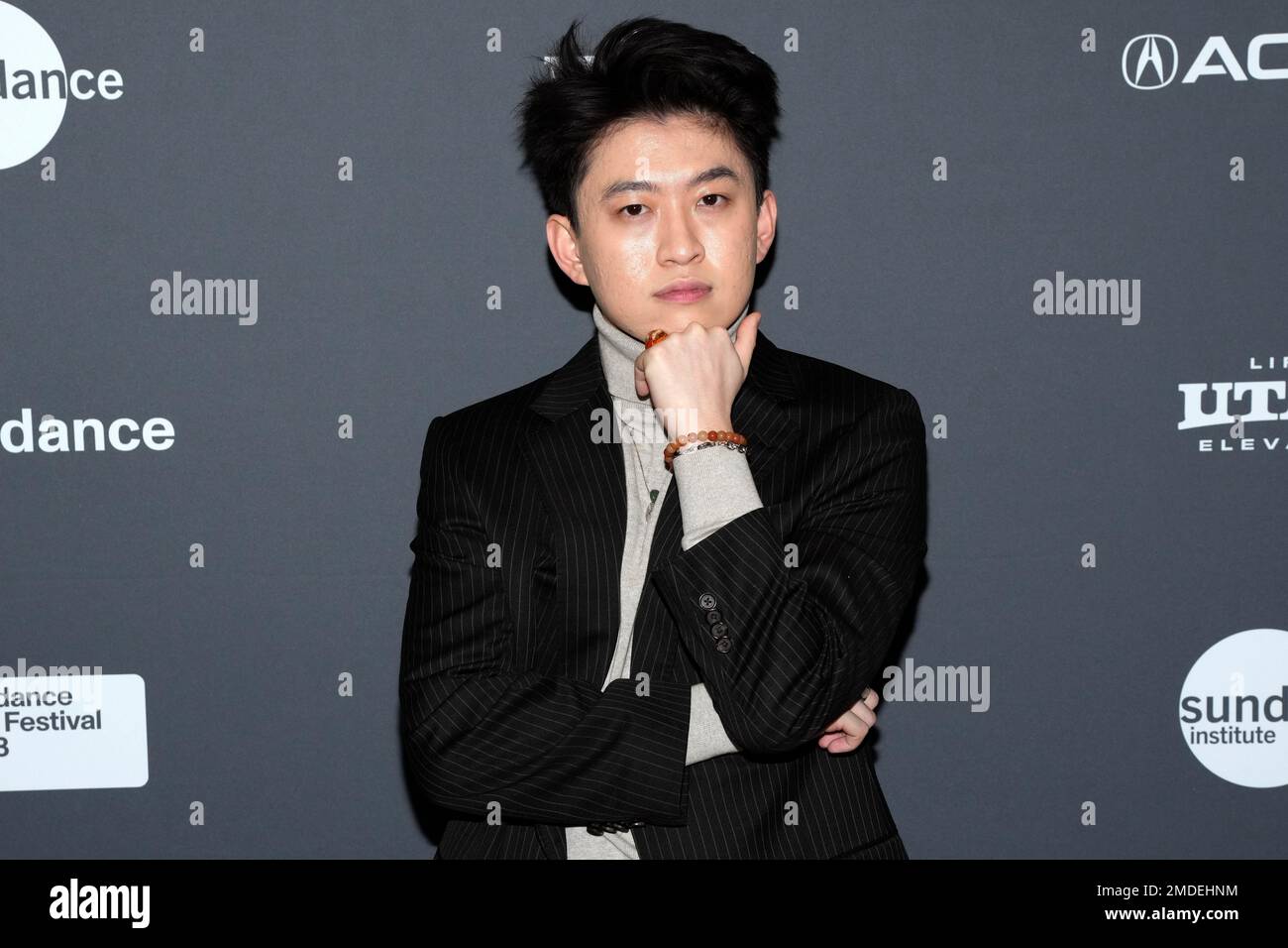 Rich Brian attends the premiere of "Jamojaya" at the Eccles Theatre ...