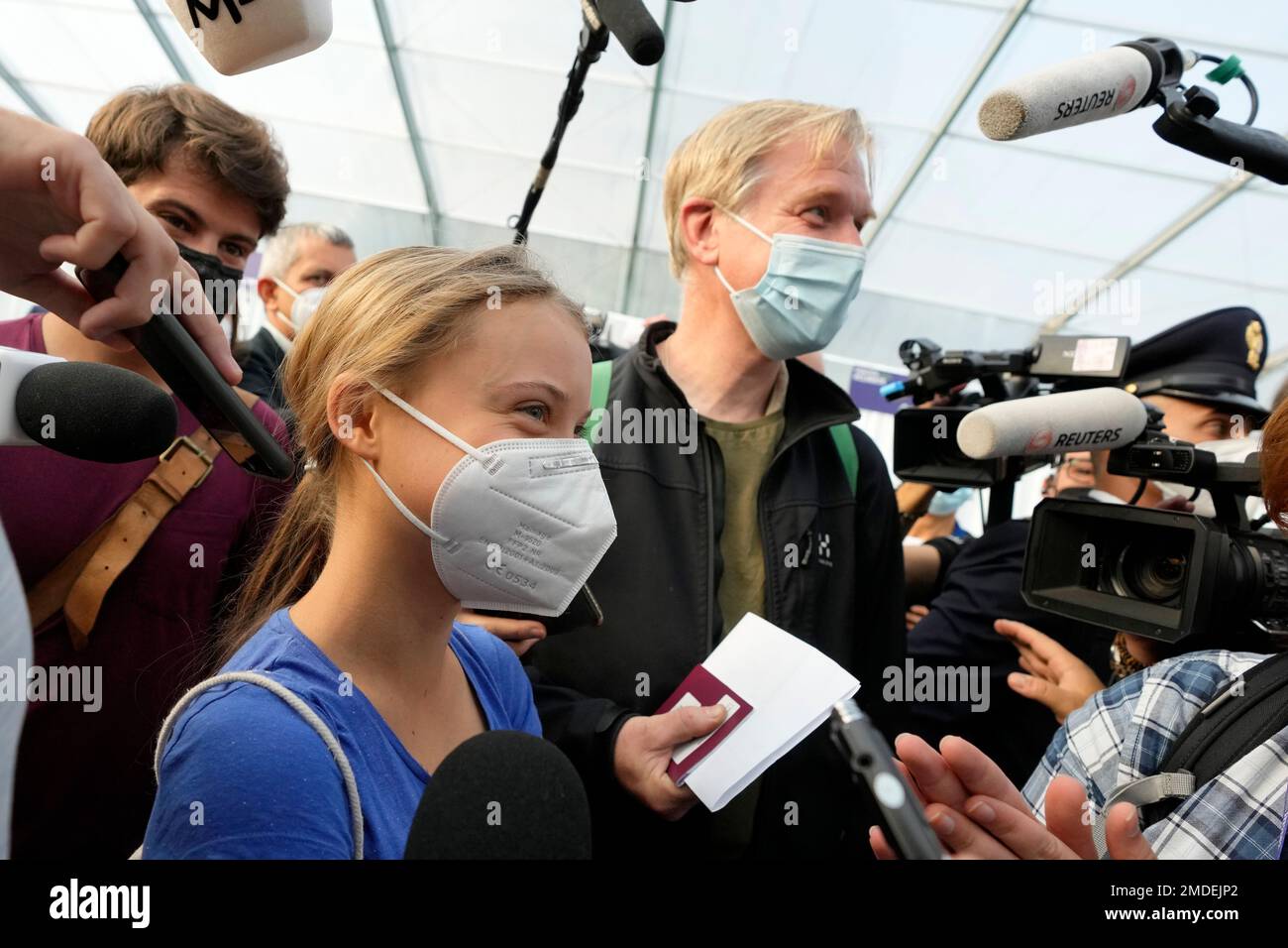 Swedish climate activist Greta Thunberg arrives forathree-dayYouth for ...
