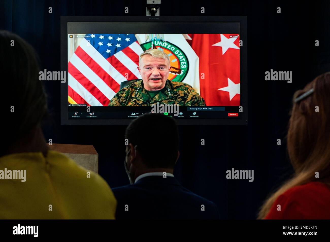 FILE - In this Aug. 30, 2021 file photo, Gen. Frank McKenzie, Commander ...