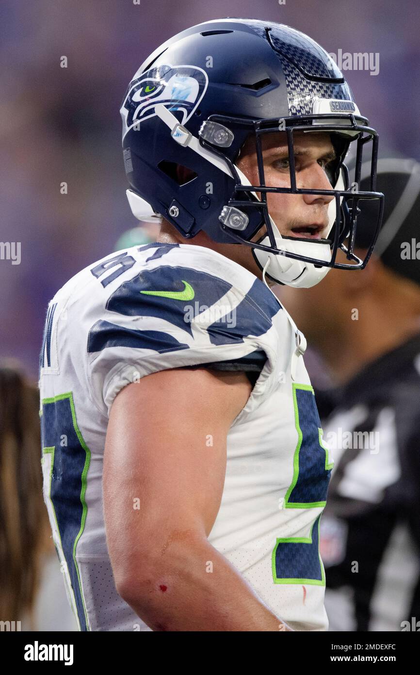Seattle Seahawks linebacker Cody Barton (57) during the second half an ...