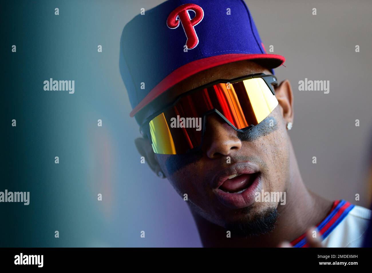 Philadelphia Phillies' Jean Segura in action during a baseball game ...