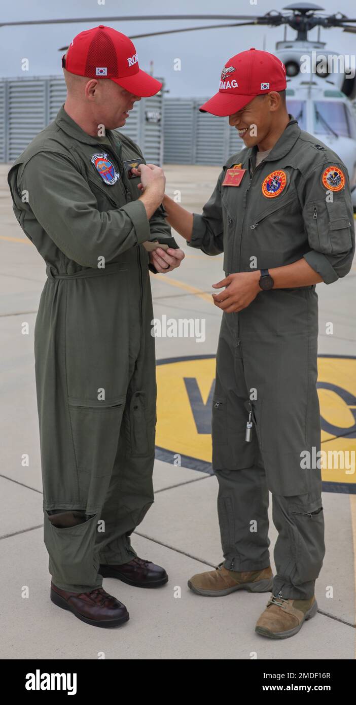 U.S. Marine Corps Maj. James Cox, the executive officer of Marine Heavy ...