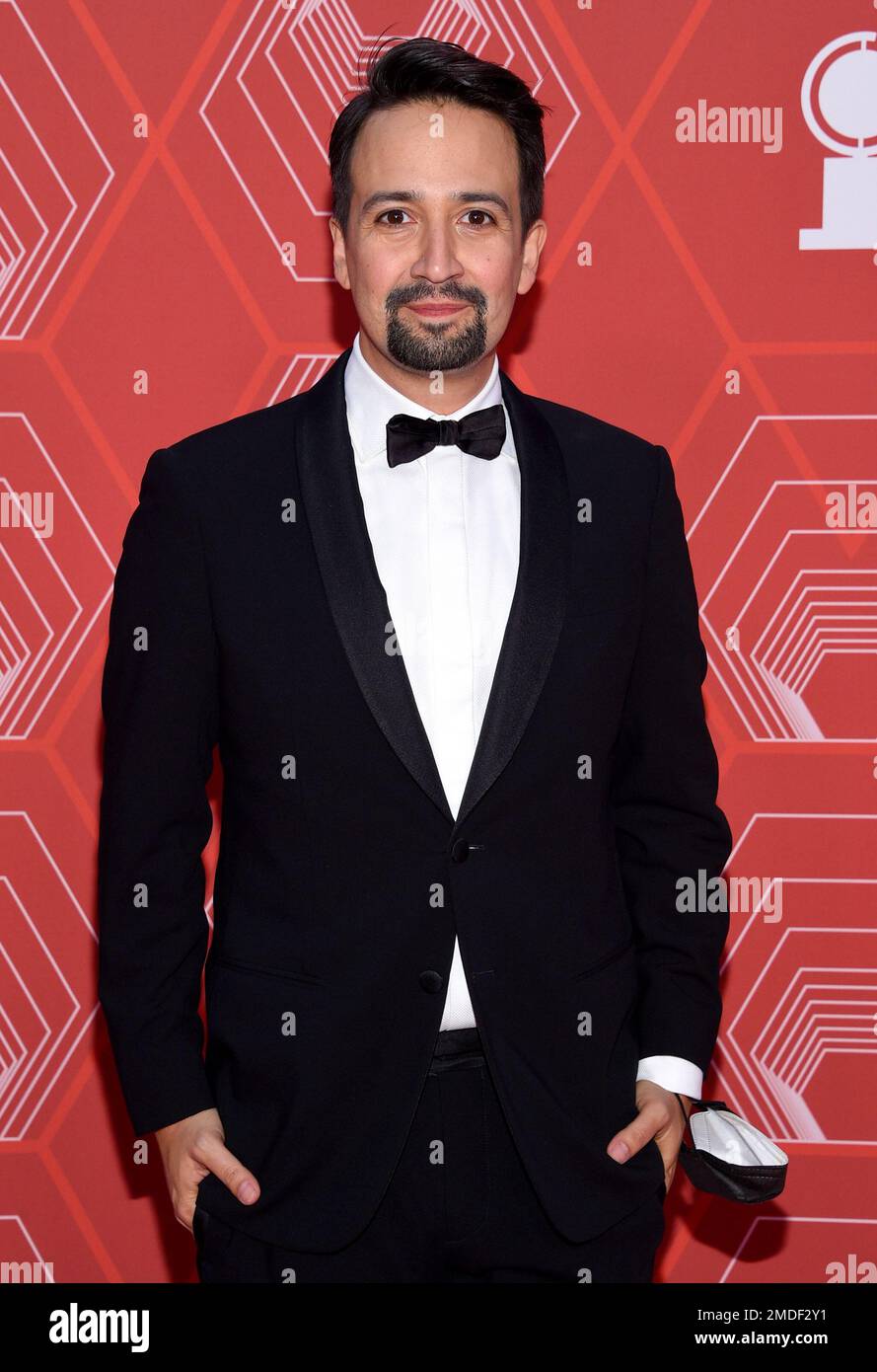 Lin-Manuel Miranda arrives at the 74th annual Tony Awards at Winter ...