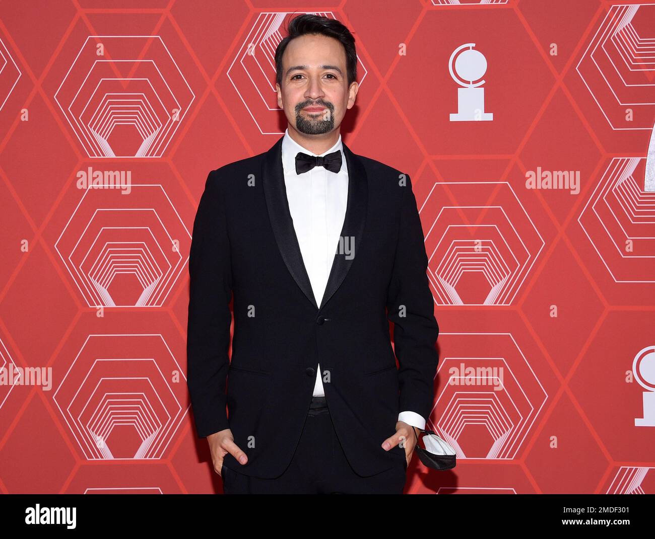 Lin-Manuel Miranda arrives at the 74th annual Tony Awards at Winter ...