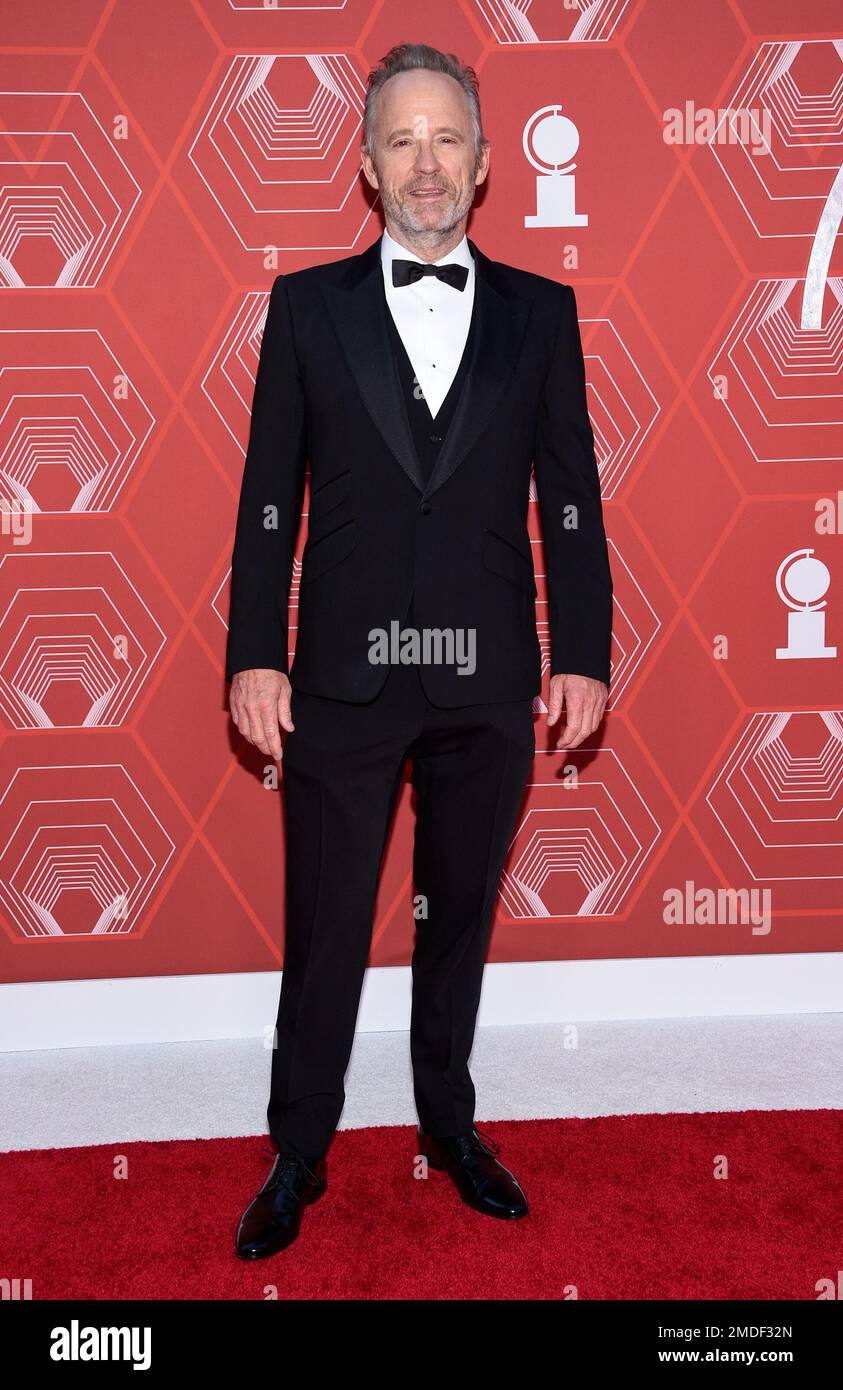John Benjamin Hickey arrives at the 74th annual Tony Awards at Winter ...