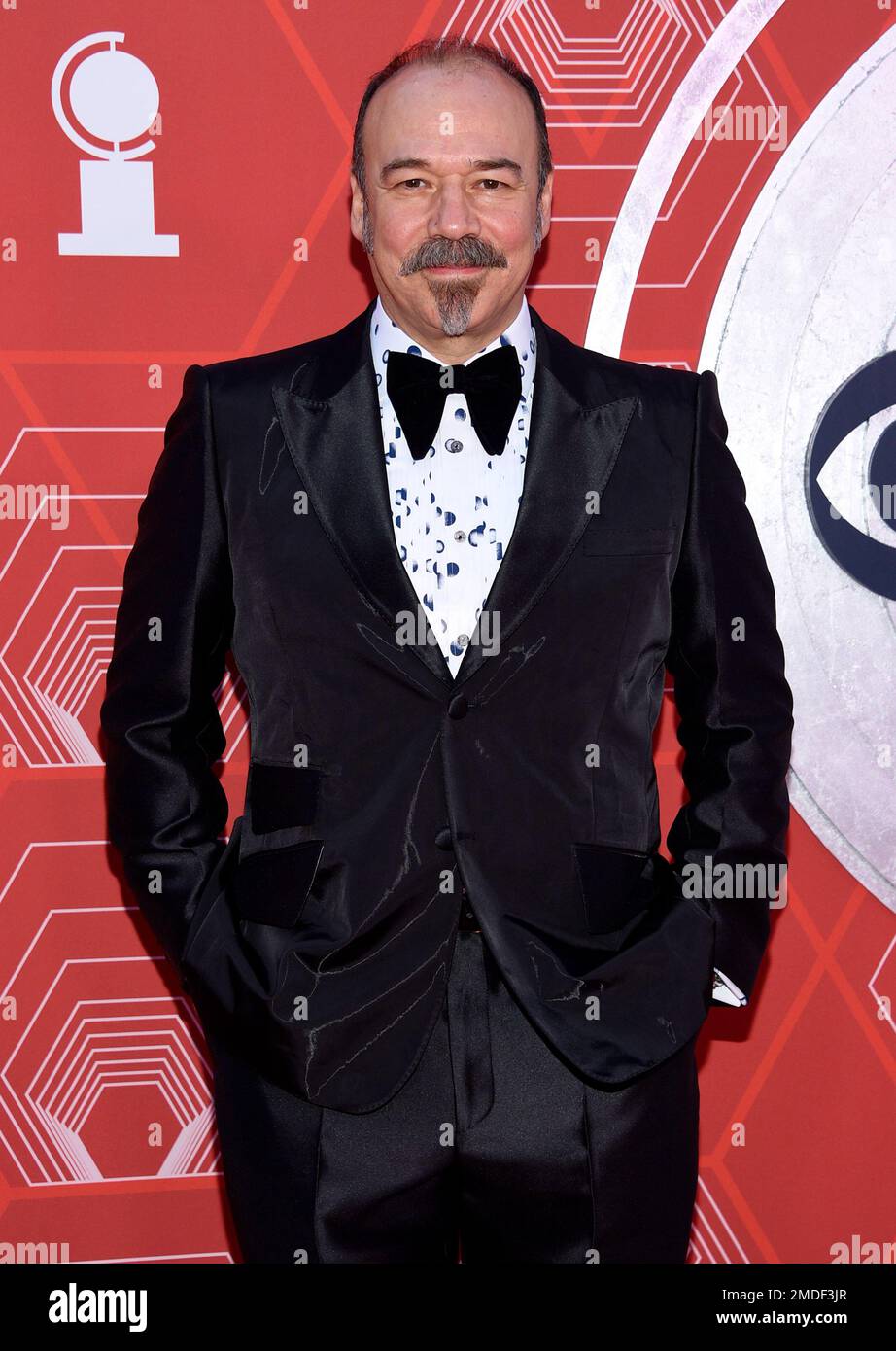 Danny Burstein arrives at the 74th annual Tony Awards at Winter Garden ...