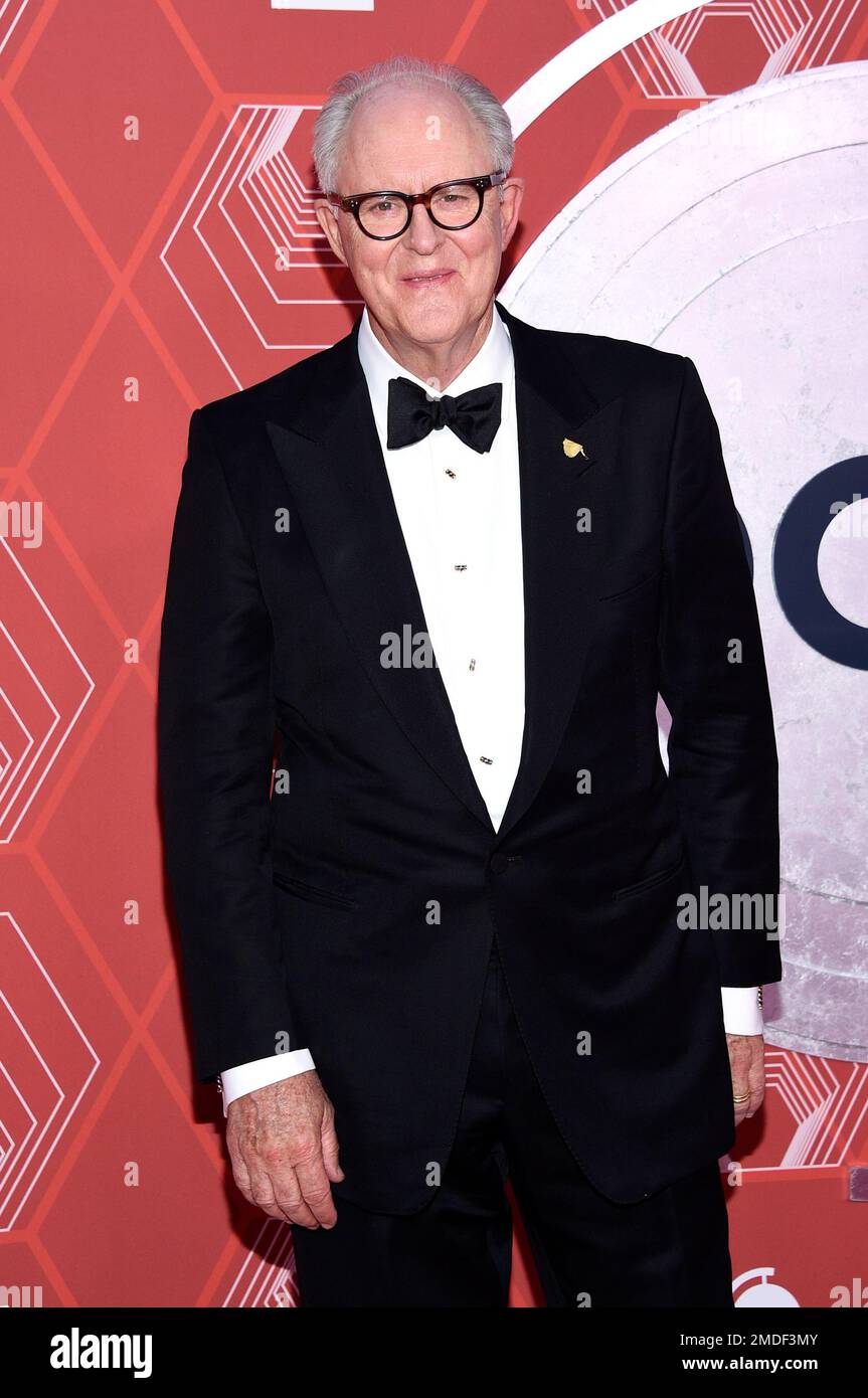 John Lithgow arrives at the 74th annual Tony Awards at Winter Garden ...