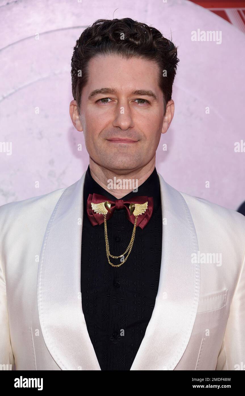 Matthew Morrison arrives at the 74th annual Tony Awards at Winter ...