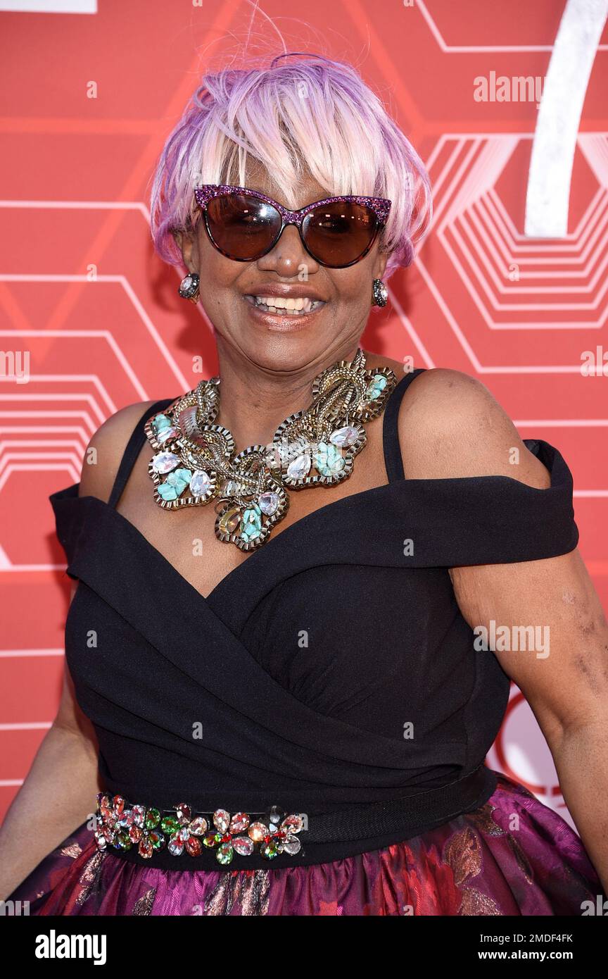 Irene Gandy arrives at the 74th annual Tony Awards at Winter Garden ...