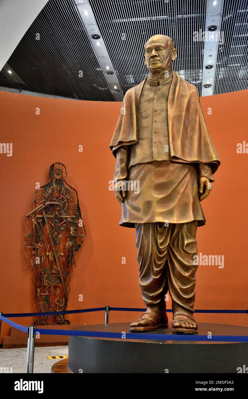 Statue Of Unity Museum, colossal statue of Vallabhbhai Patel, tallest ...