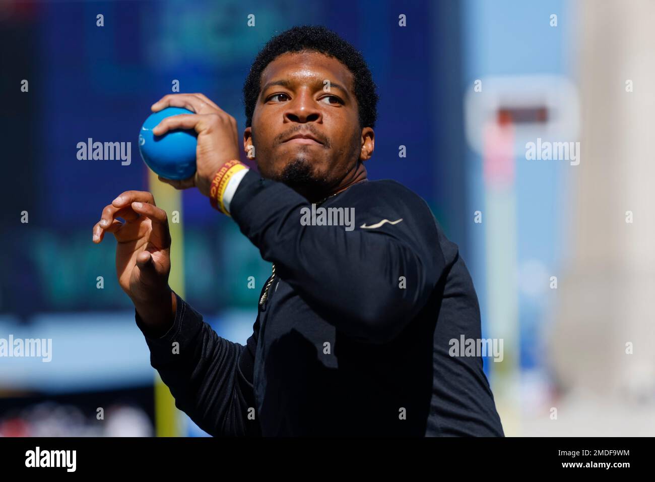 New Orleans Saints quarterback Jameis Winston (2) prior to an NFL ...