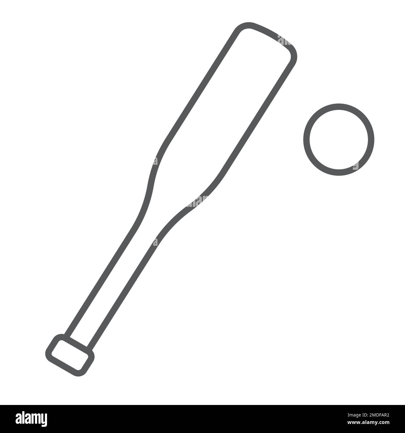 Baseball line art hi-res stock photography and images - Alamy