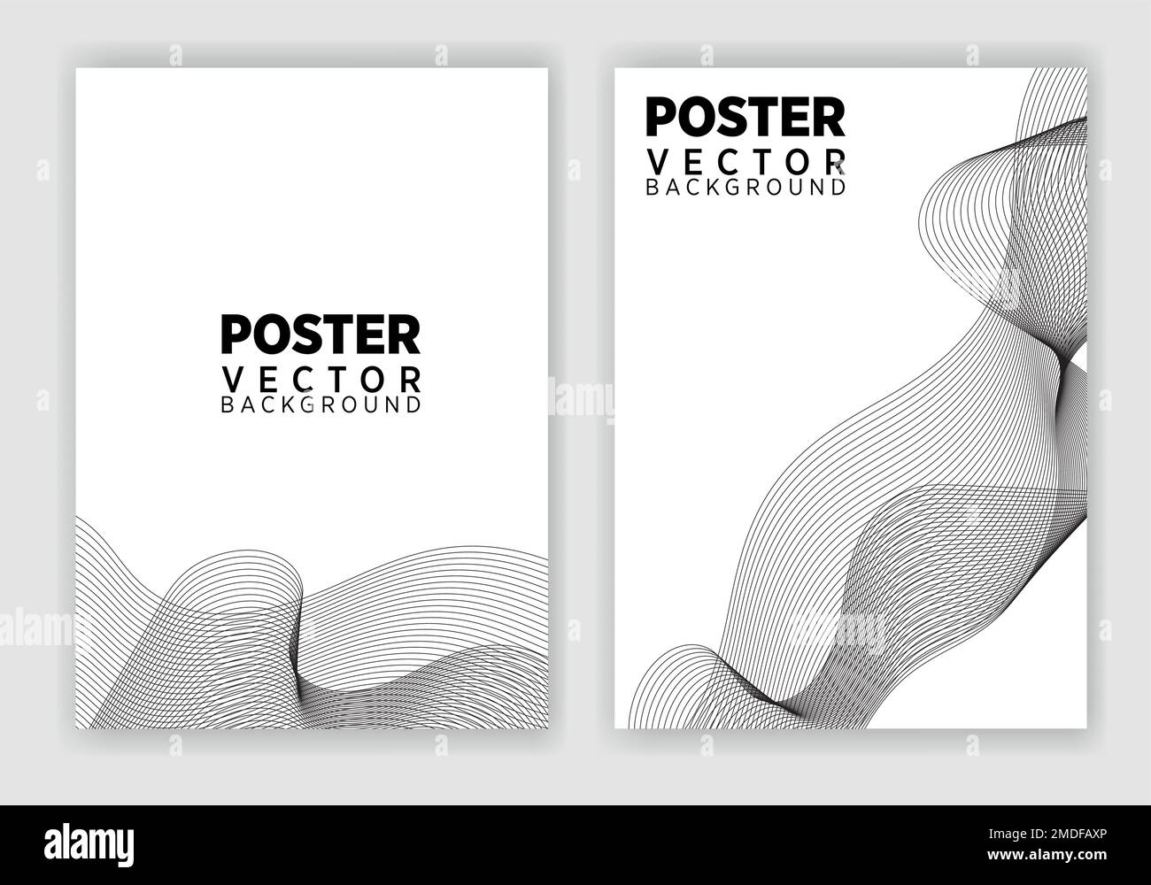 Vector abstract graphic design Poster . Vector vertical poster template ...
