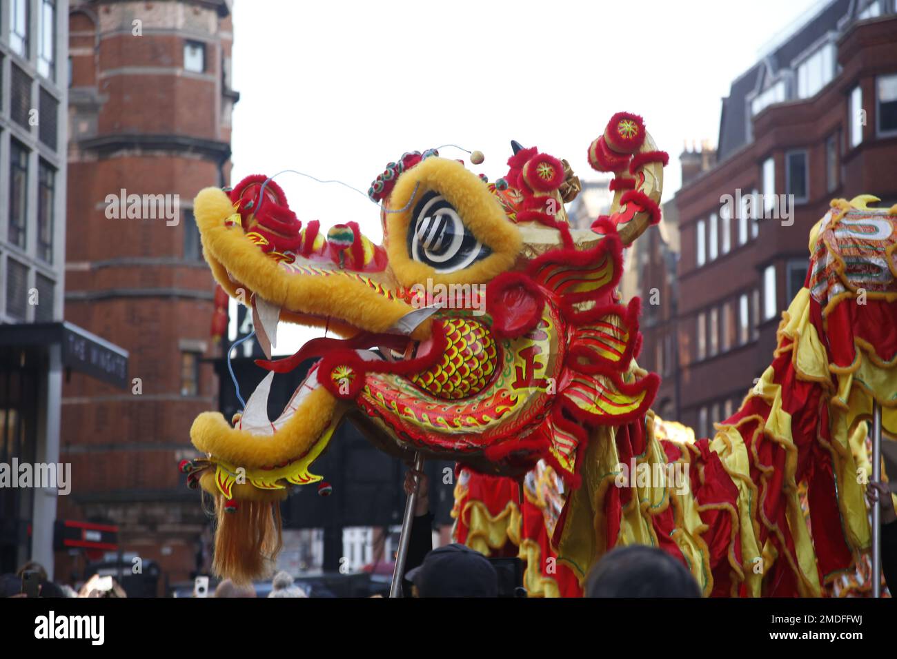 Rabbit dragon dancing hi-res stock photography and images - Alamy